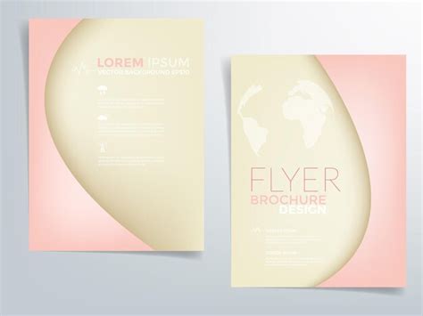 Premium Vector Header Flyer Business Brochure Vector Graphic With