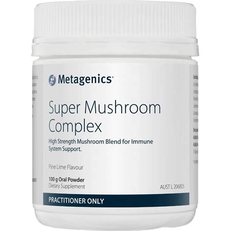 Metagenics Super Mushroom Complex Evelyn Faye Nutrition