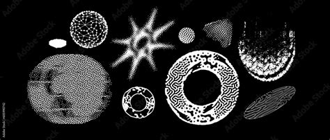 Geometry Wireframe Shapes And Grids Abstract Cyberpunk 3d Elements Backgrounds Patterns In