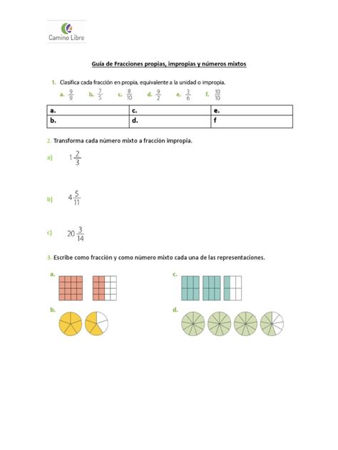 Guía De Fracciones Pdf