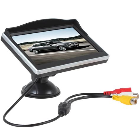 5 Inch Car Monitor TFT LCD Screen 234 X 480 HD Digital Color Car Rear View Monitor Support VCD