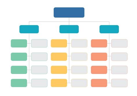 premium vector infographic flowchart workflow diagram organization chart vector illustration