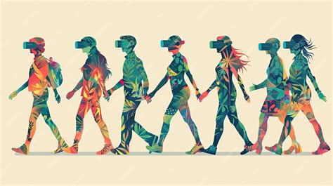 Premium Photo Depiction Of The Seamless Integration Between Humans And Wearable Tech