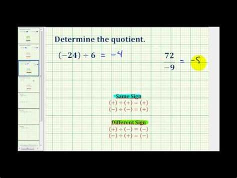 Dividing Integers Video Arithmetic CK Foundation