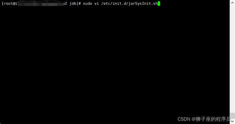 Linux设置jar包开机自启动 Csdn博客