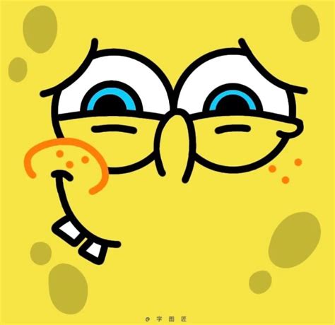 海绵宝宝卡通头像 高清图片，堆糖，美图壁纸兴趣社区