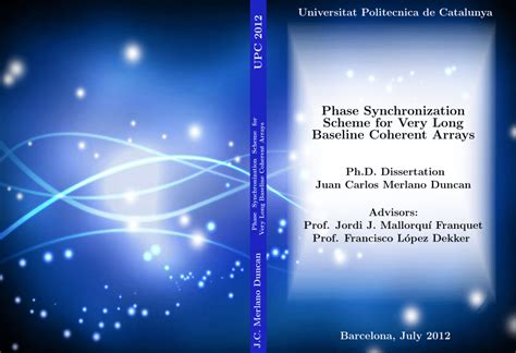pdf phase synchronization scheme for very long baseline coherent arrays
