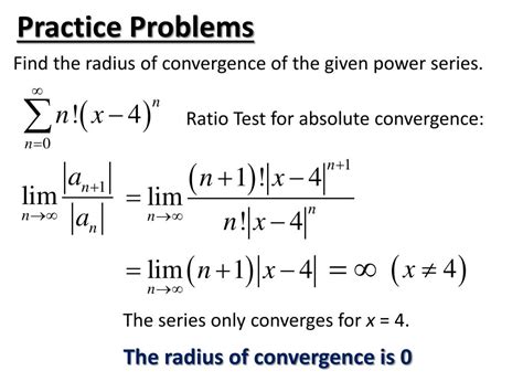 Ppt Radius Of Convergence Powerpoint Presentation Free Download Id