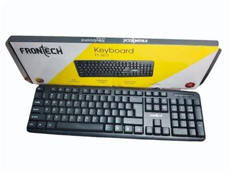 Frontech Ft1672 Keyboard At ₹ 360 Piece Frontech Keyboard In Kolkata Id 2853277833288