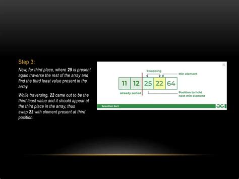 Selection Sort In Algorithm And Complexitypptx