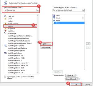 How To Run VBA Code In Your Word