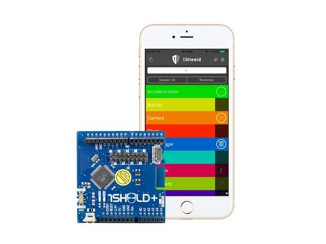 Sheeld 高階版 Arduino 智慧手機多功能 擴展板 支援 iOS Android 支援四十餘種功能 台灣物聯科技 TaiwanIOT