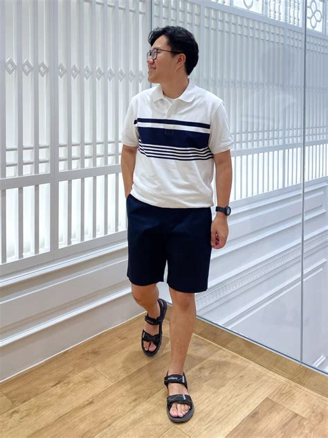 ดูไอเดียสไตล์การแต่งตัวสำหรับ「เสื้อเชิ้ตแจ็คเก็ต ผ้าเจอร์ซี่ ทรงหลวม、กางเกงขาสั้น ผ้ายืด ทรง