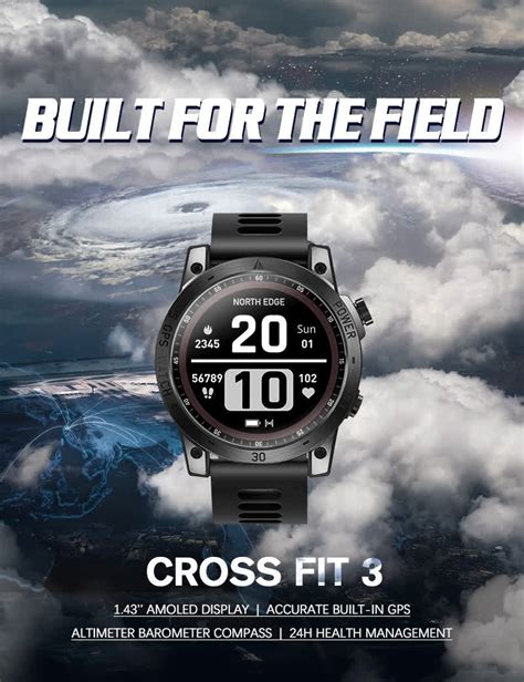 Часы North Edge CrossFit 3 GPS - купить в интернет-магазине Proaim.ru