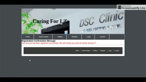 Html Css And Javascript Project On Clinic System Youtube