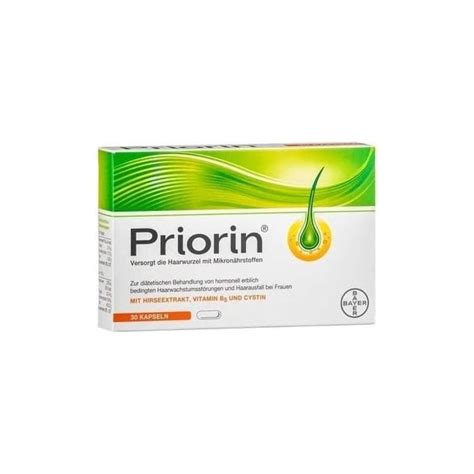 Bayer priorin extra food supplement against hair loss 30 caps ...