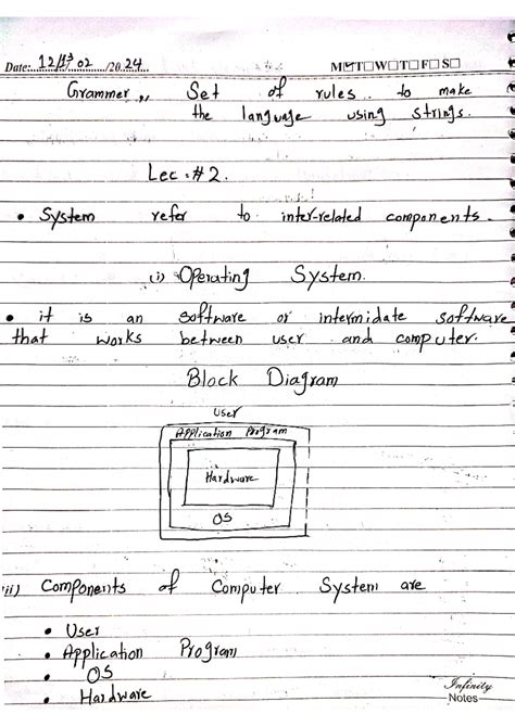 Opearting System Notes Studocu