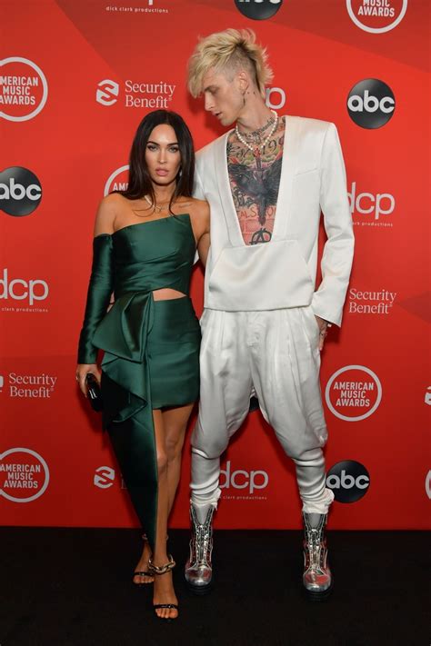 Megan Fox And Machine Gun Kelly Sexy At American Music Awards Photos The Fappening