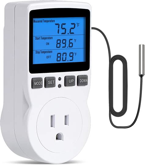 Inkbirdplus Plug In Thermostat Temperature Controller Digital Thermostat Outlet Heating Cooling