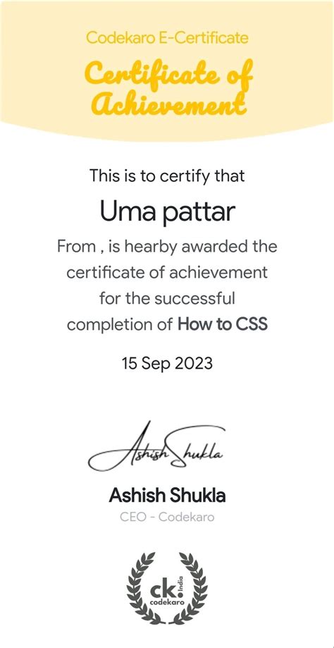 Uma Pattar On Linkedin Codekaro Cssbootcamp Continuouslearning