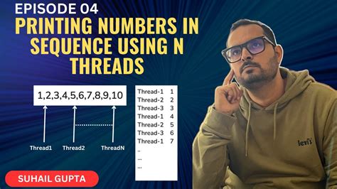 04 Printing Numbers 1 N Using N Threads Top Multithreading Interview Question Youtube