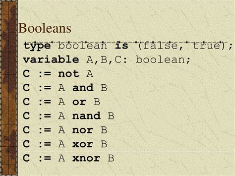 Ppt Vhdl Data Types Powerpoint Presentation Free Download Id3945652