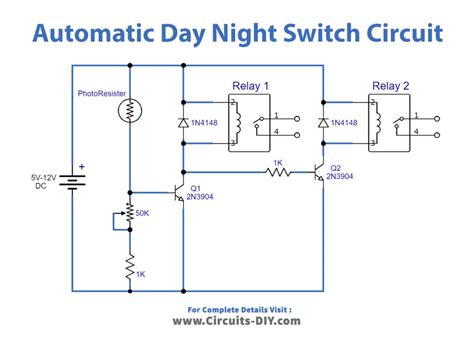 Daylight Switch Circuit Diagram Understanding How It Works