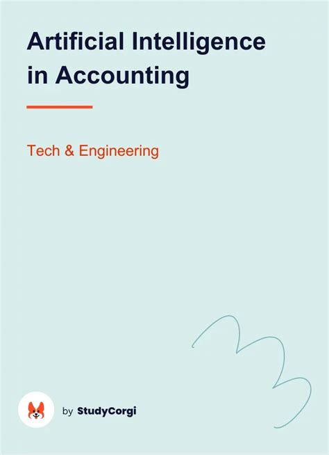 Ai In Accounting Essay Example