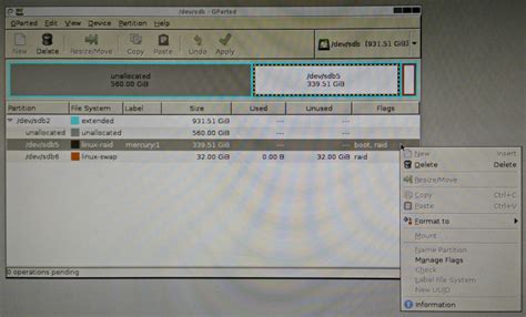 Linux Gparted Live Cd Wont Moveresize Unmounted Partition Super User