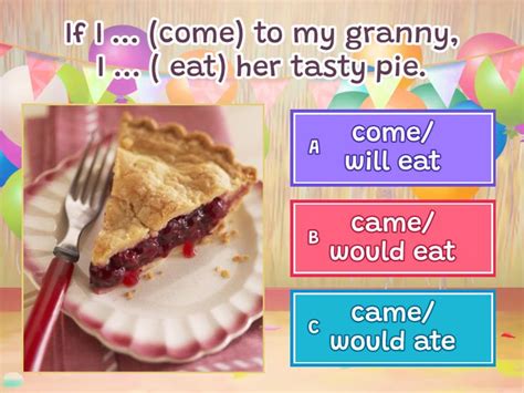 Second Conditional Quiz