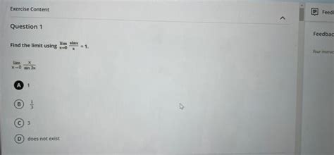 solved exercise content feede question 1 feedbac find the
