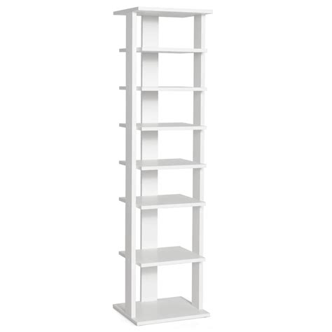 Coelon 7 Tier Vertical Shoe Rack Modern Shoe Storage Stand With