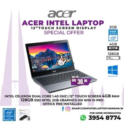 Acer Touch Screen Laptop Windows Pro Gb Ram Gb Sd Laptop Computers