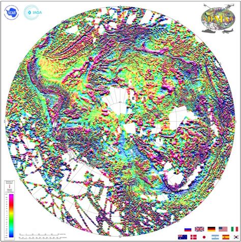 New Magnetic Anomaly Map Helps Unveil Antarctica British Antarctic Survey