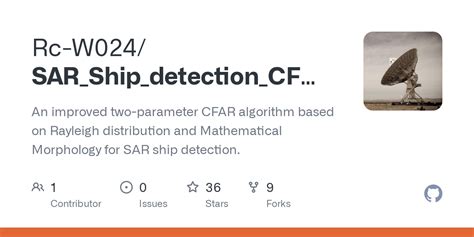 SAR Ship Detection CFAR Target Mark M At Main Rc W024 SAR Ship Detection CFAR GitHub