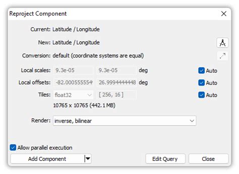 Change Coordinate System