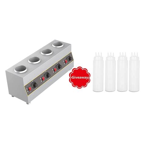 Chocolate Warmer Sephra Commercial Sauce Bottle Warmer Single Station