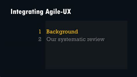 PPT Integrating Agile And UX PowerPoint Presentation Free Download ID 5556145
