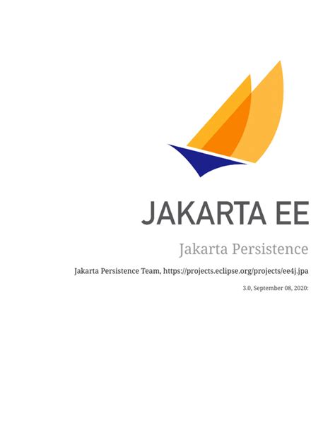 Jakarta Persistence Spec 30 Pdf Inheritance Object Oriented