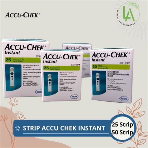 Jual Strip Accu Check Instant Isi 25 Strip Accu Check Instant Isi 50 Shopee Indonesia