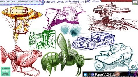 Contour Lines Overlapping And Line Weight By Pawell2418 On Deviantart