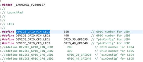 Launchxl F2800157 Why Led Example Code Not Work C2000
