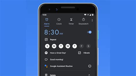 Google Clock Receives New Alarm Controls And A Timer UI Research Snipers