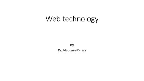 Web Technologypptx