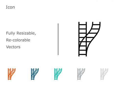 Editable Ladder Diagram Templates For PowerPoint SlideUpLift