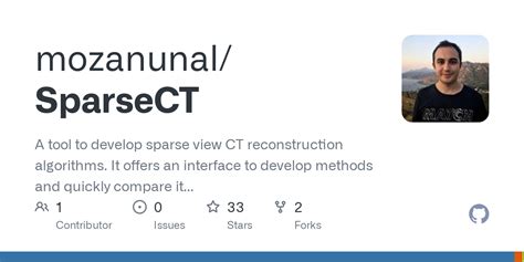 GitHub Mozanunal SparseCT A Tool To Develop Sparse View CT Reconstruction Algorithms It