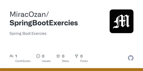 GitHub MiracOzan SpringBootExercies Spring Boot Exercies