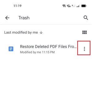 How To Recover Deleted PDF Files On Android Update