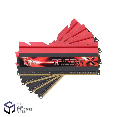 Gskill Trident X Ddr3 2666 4×8 Gb مکعب Gskill Trident X Ddr3 2666 4×8 Gb مکعب