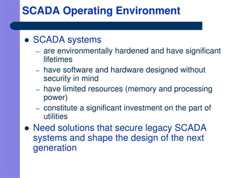 Ppt A Testbed For Secure And Robust Scada Systems Powerpoint Presentation Id979199